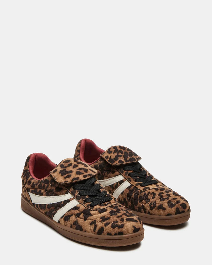 Steve Madden Madrid Leopard Sneaker | Bella Maas Boutique